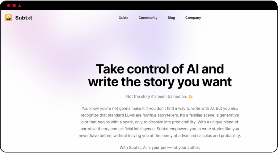 Subtxt - Best AI Tool for Subtxt is the only intelligent outliner ...