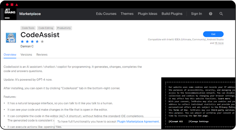 CodeAssist - Best AI Tool for CodeAssist (for Intellij) is an AI assis | Creative Funda